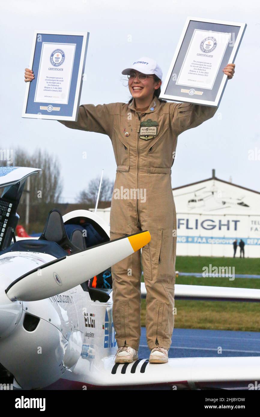 International Airport Kortrijk-Wevelgem, Belgium.. 19 year old British ...