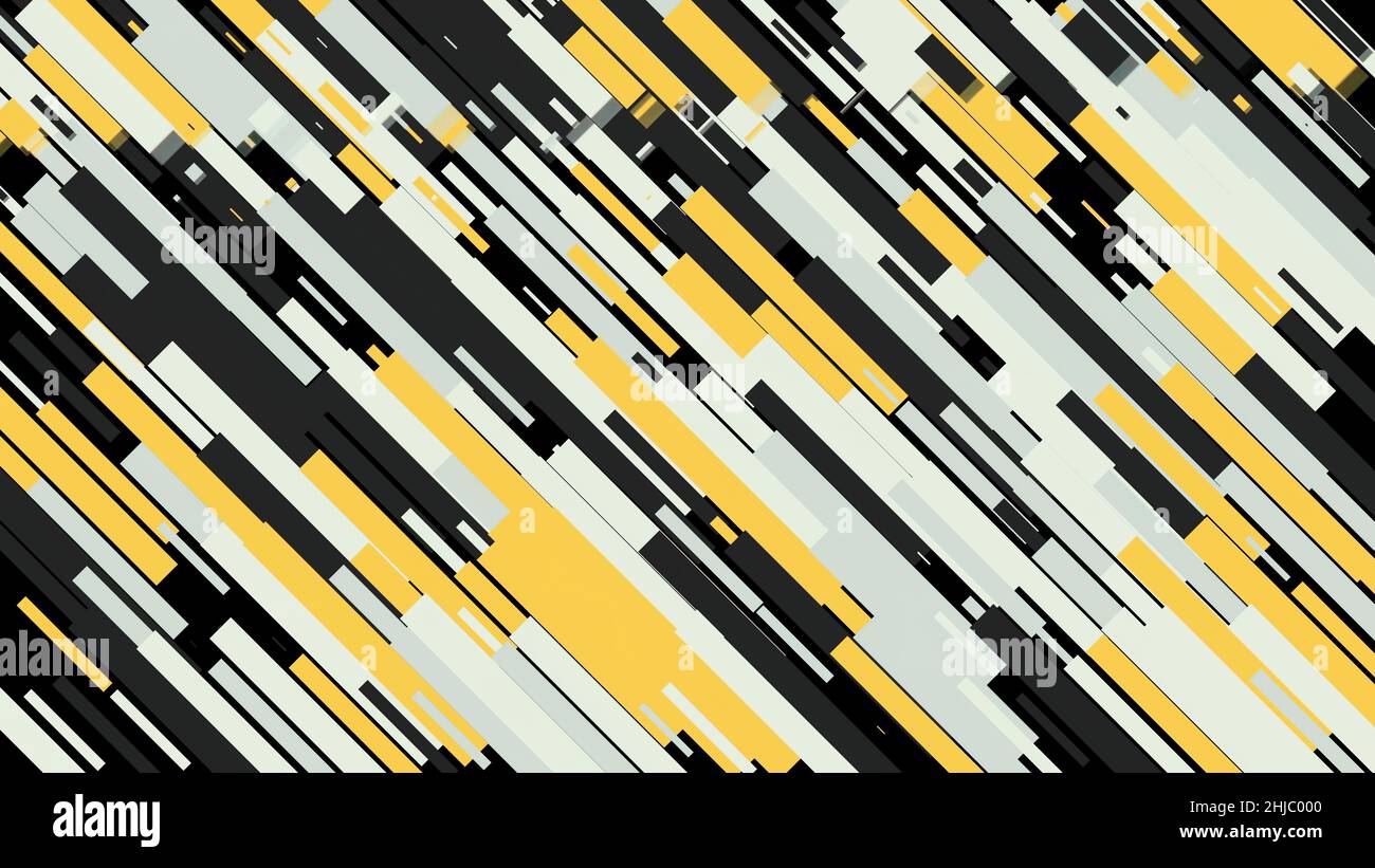 Abstract animation of colorful line patterns moving diagonally on the ...