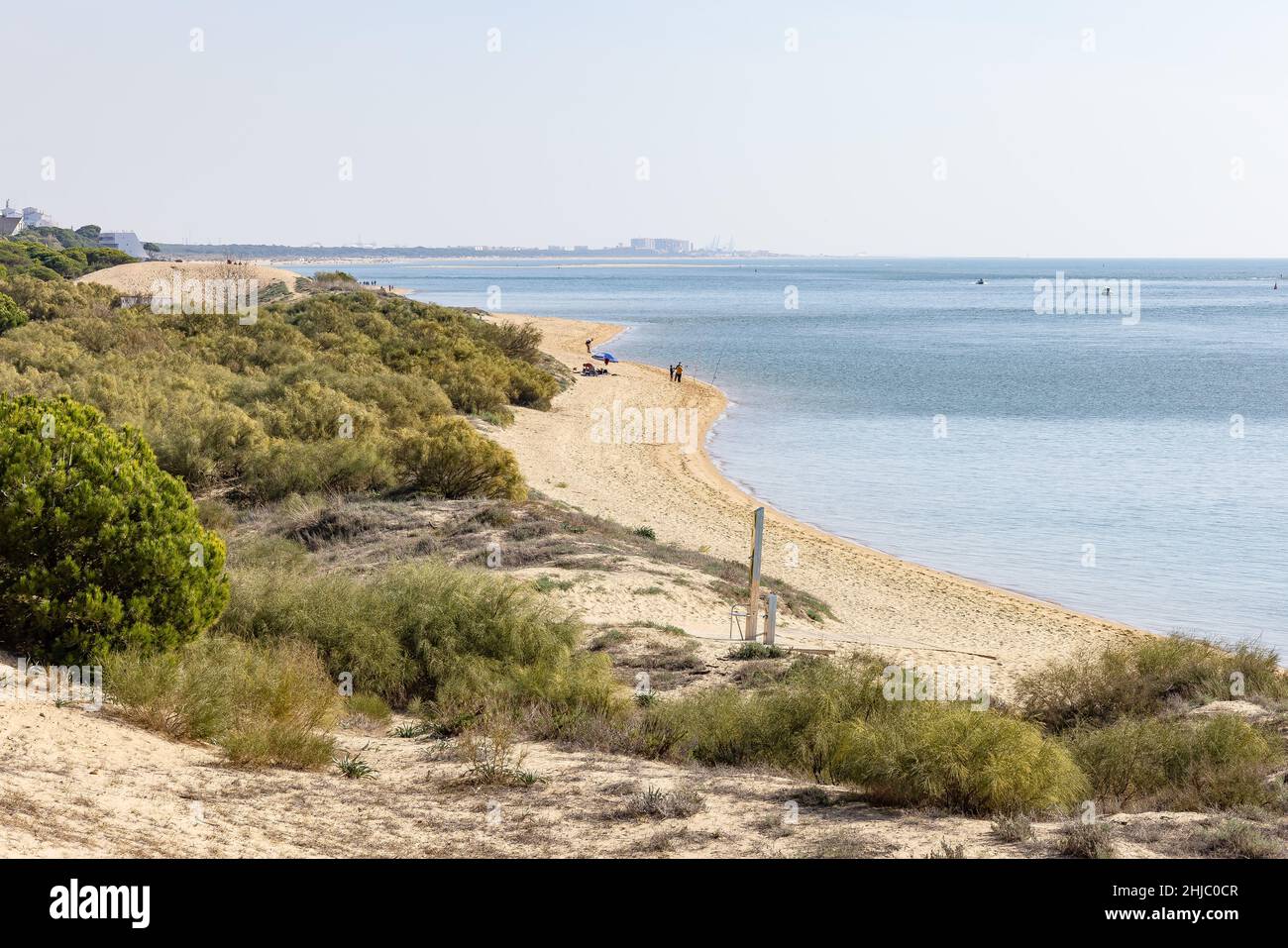 El Portil beach in Punta Umbria, Huelva Stock Photo - Alamy