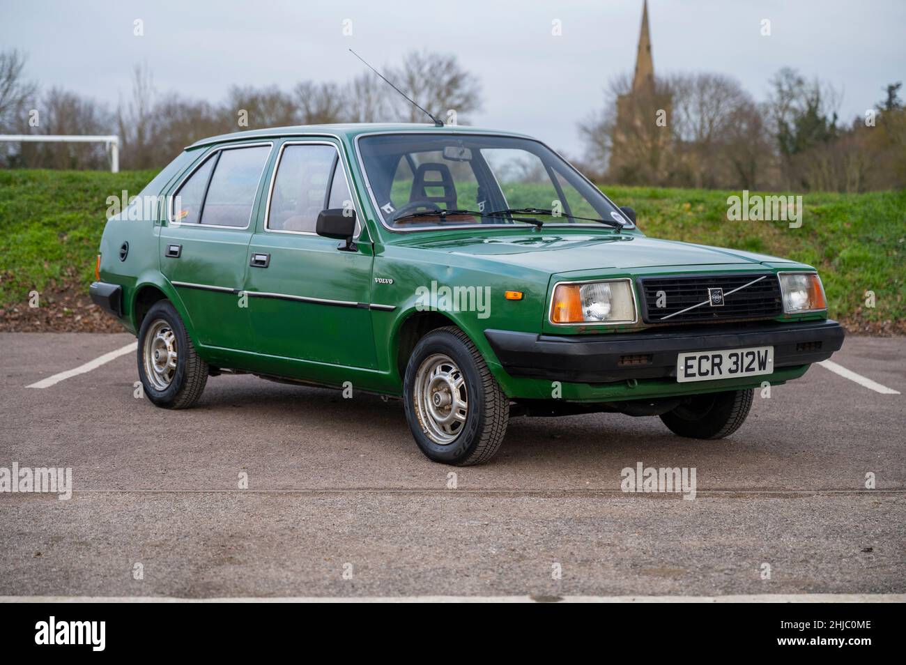 1981 Volvo 340 Swedish compact car Stock Photo - Alamy