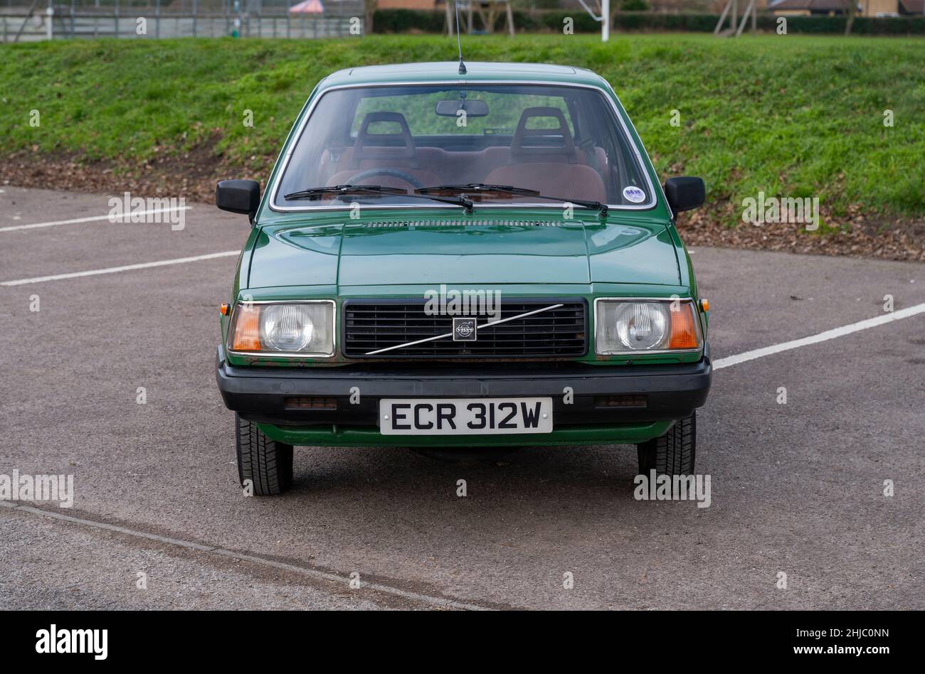 1981 Volvo 340 Swedish compact car Stock Photo - Alamy