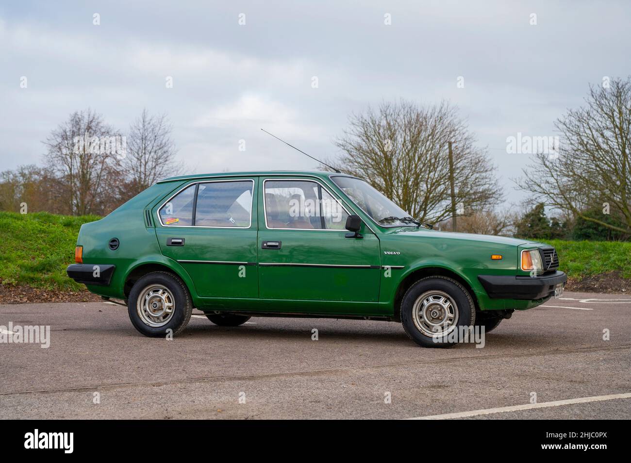 1981 Volvo 340 Swedish compact car Stock Photo - Alamy