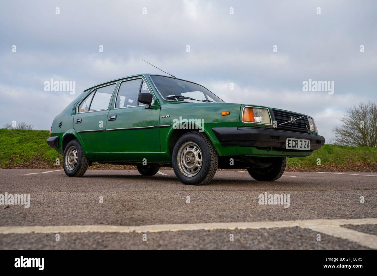 1981 Volvo 340 Swedish compact car Stock Photo - Alamy