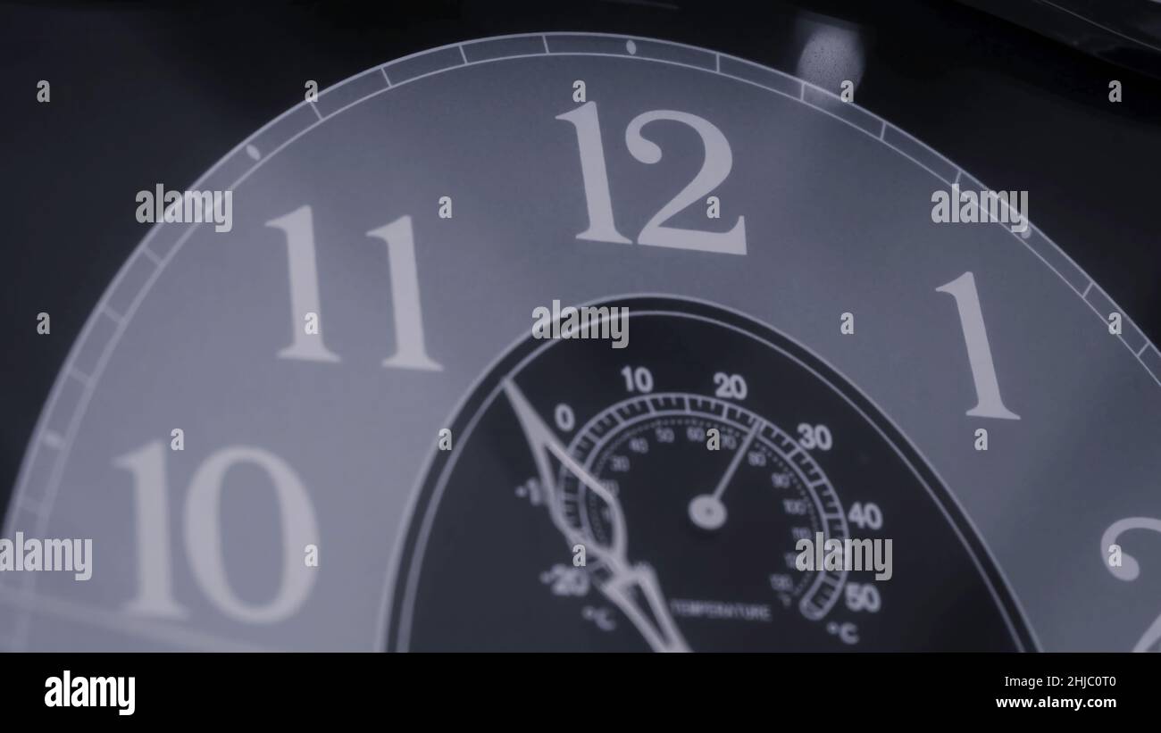 Close up of an Old clock face. Concept. Close up of a retro watch ...