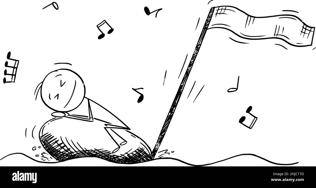 Stickman musician hi-res stock photography and images - Alamy