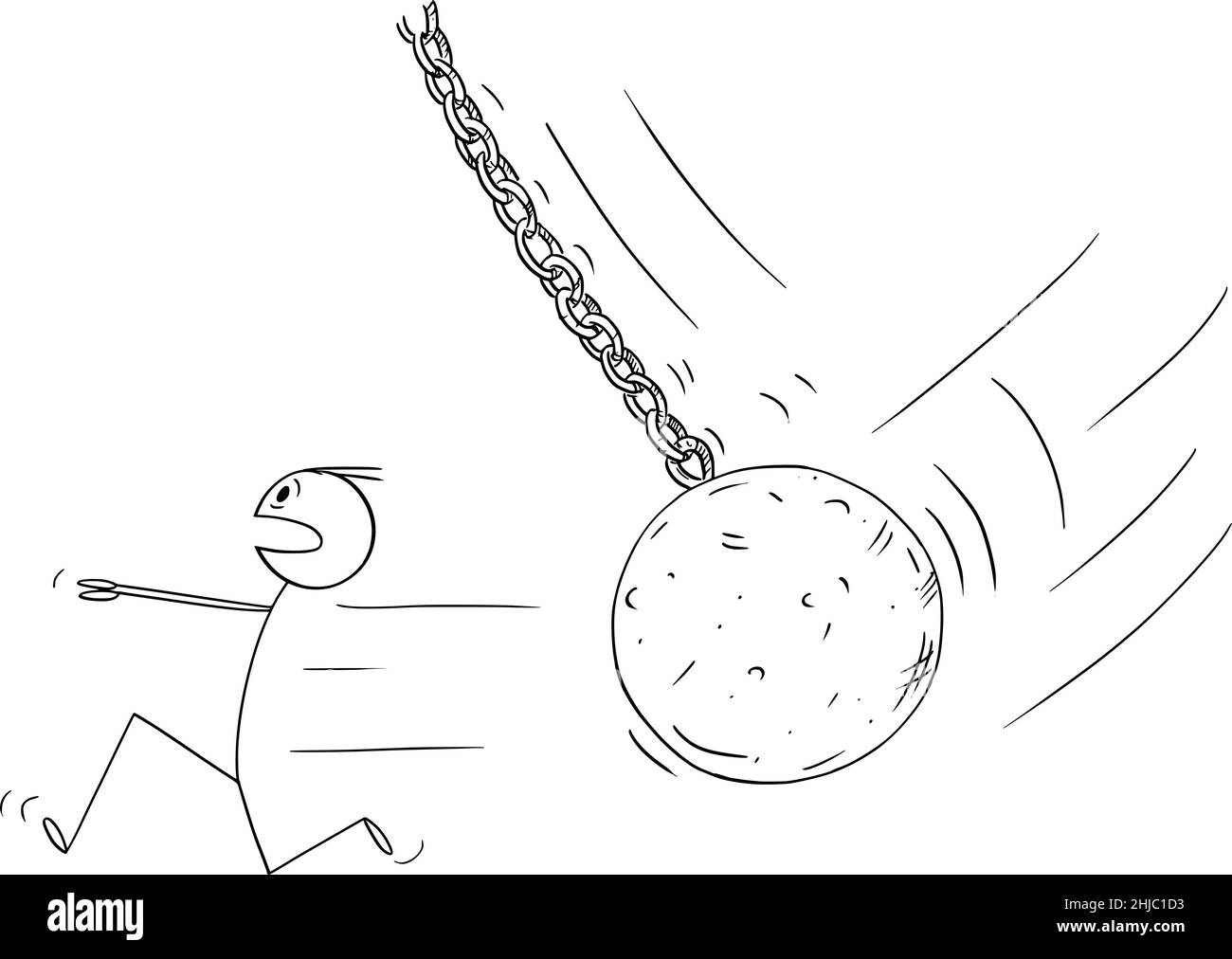 Wrecking Ball Clipart Black And White