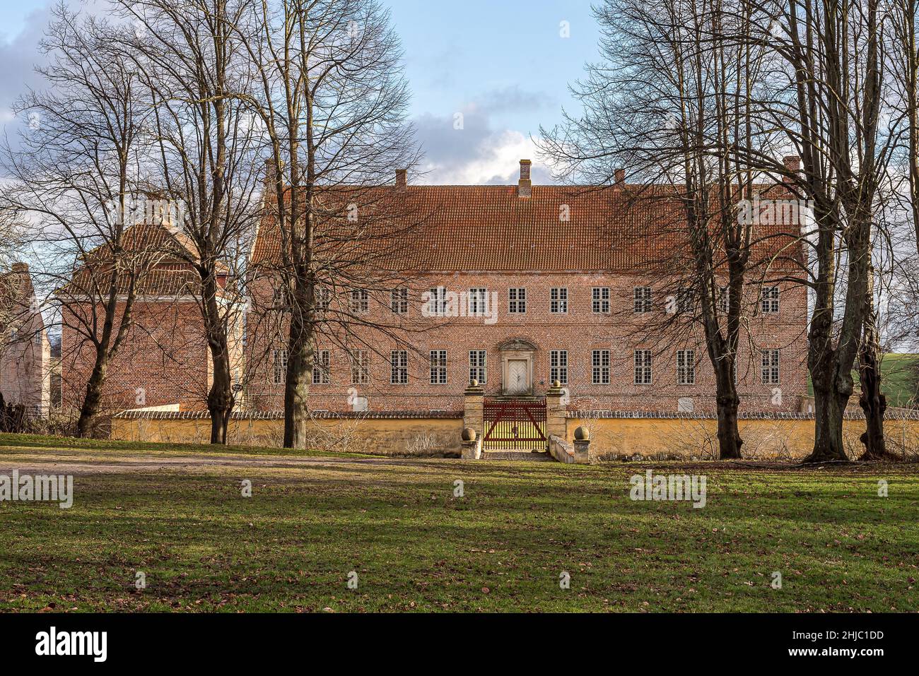 Selsø Castle was built in 1570 and is a red brick building, situated in ...