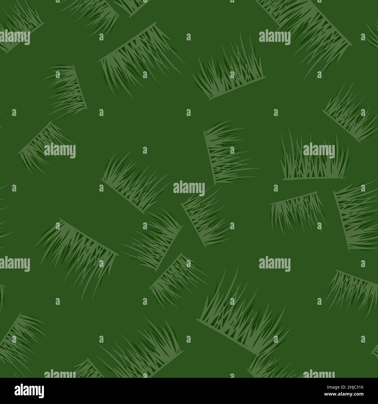 Grass seamless pattern. Background of lawn. Repeated texture in flat ...