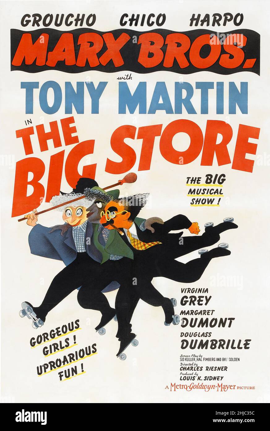THE BIG STORE (1941), directed by CHARLES REISNER. Credit: M.G.M ...