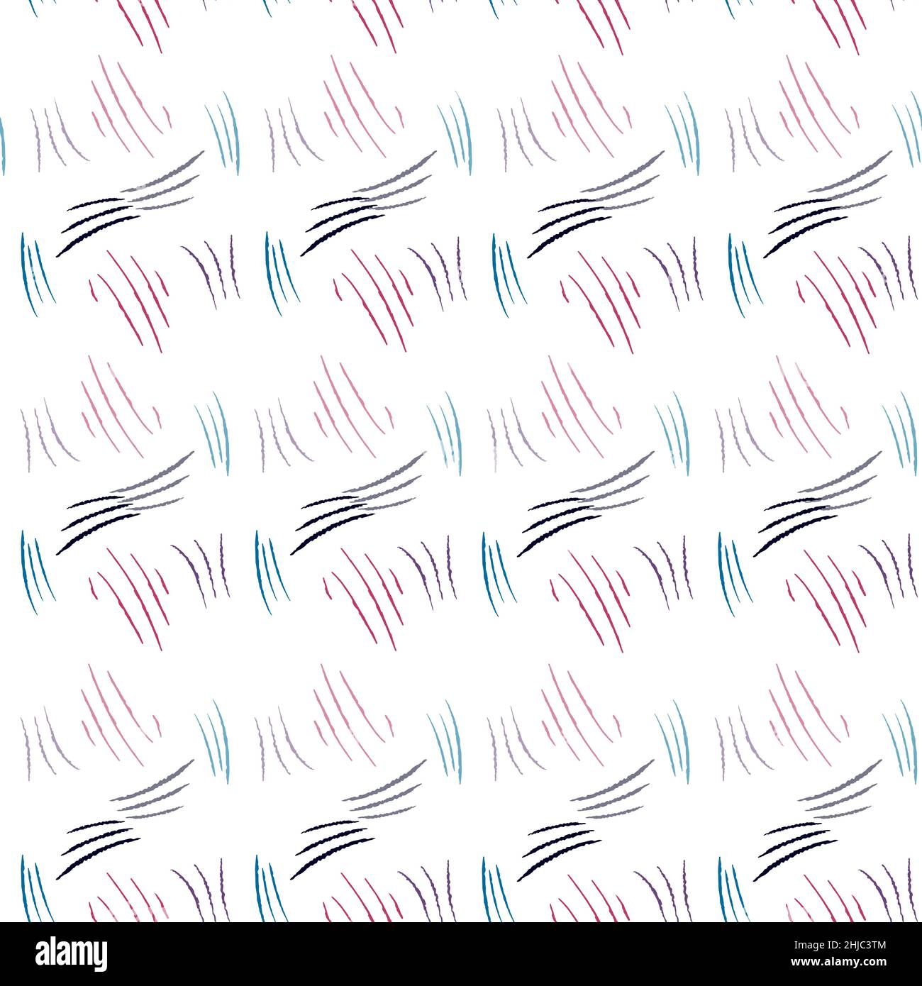 Scratches seamless pattern. Grunge texture. Old design. Repeated ...