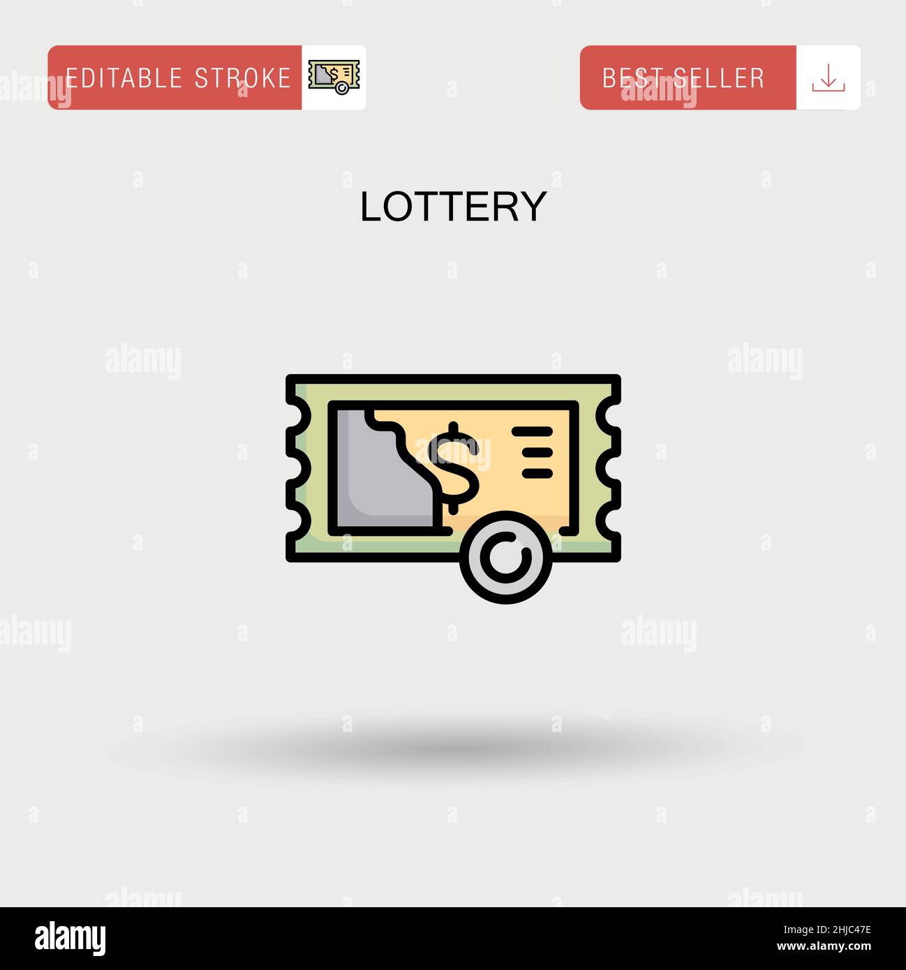 Lottery game luck Stock Vector Images - Alamy