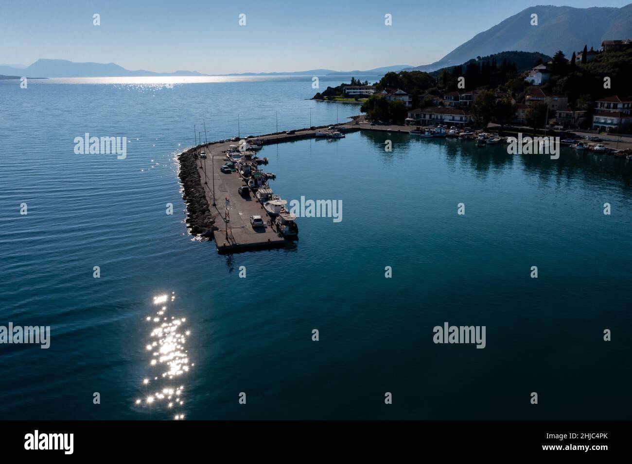 Lefkada beach hi-res stock photography and images - Alamy