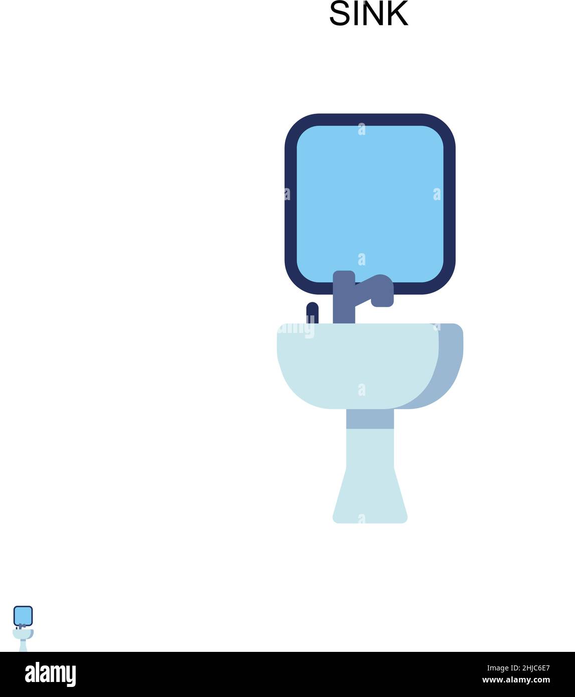 Sink detail Stock Vector Images - Alamy