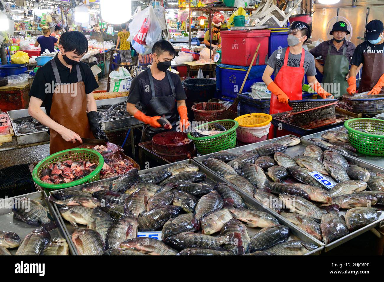 Pak nam fresh market hi-res stock photography and images - Alamy