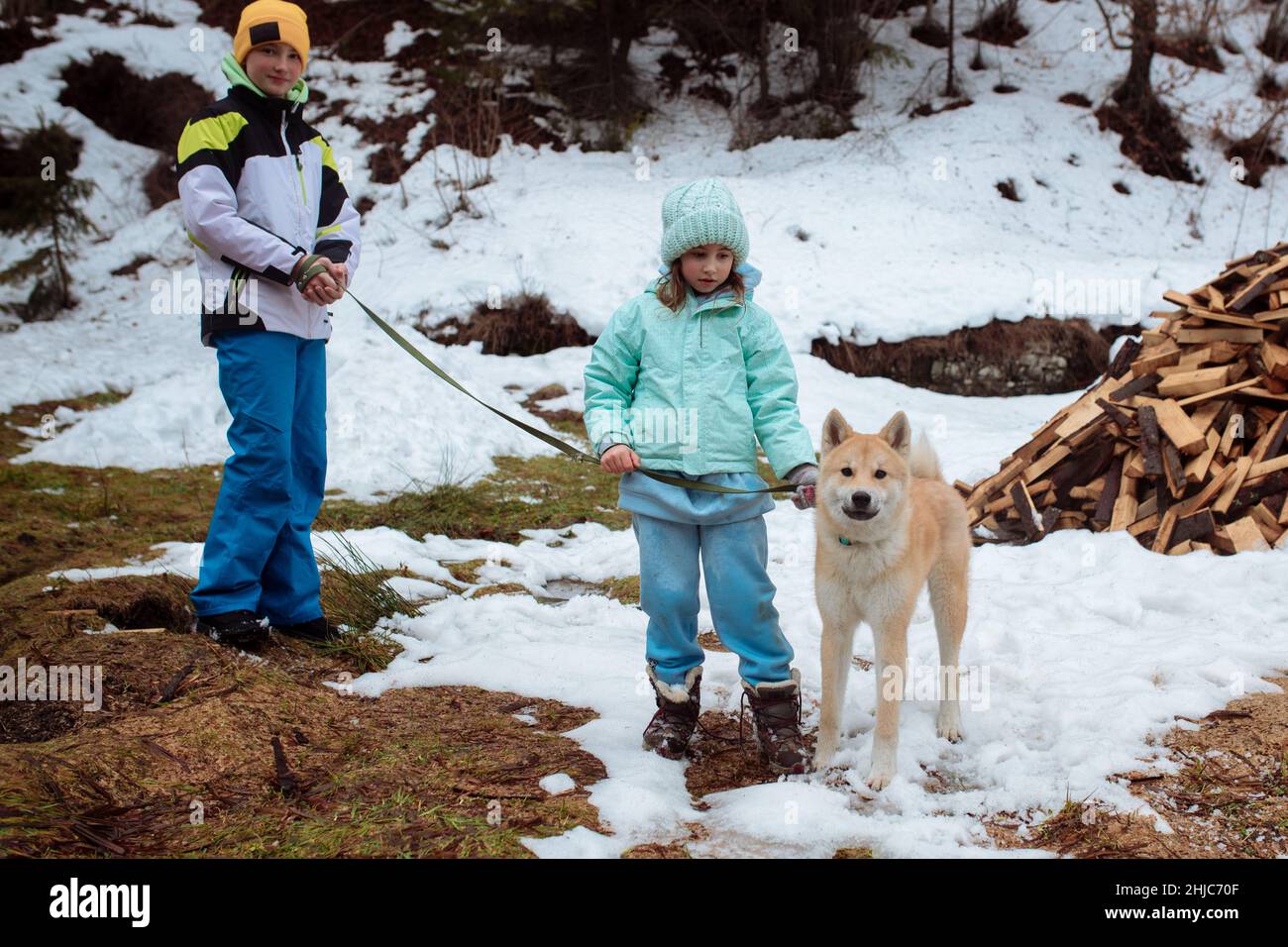 Children playing with pet ukraine hi-res stock photography and images ...