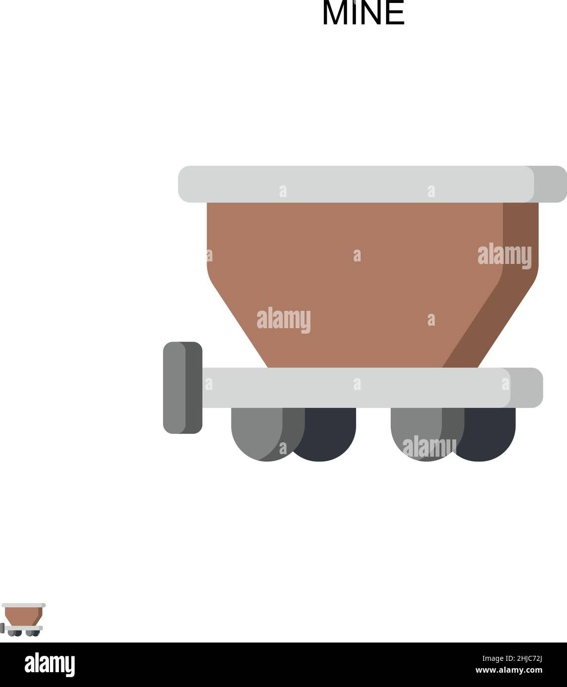 Rock ore Stock Vector Images - Alamy