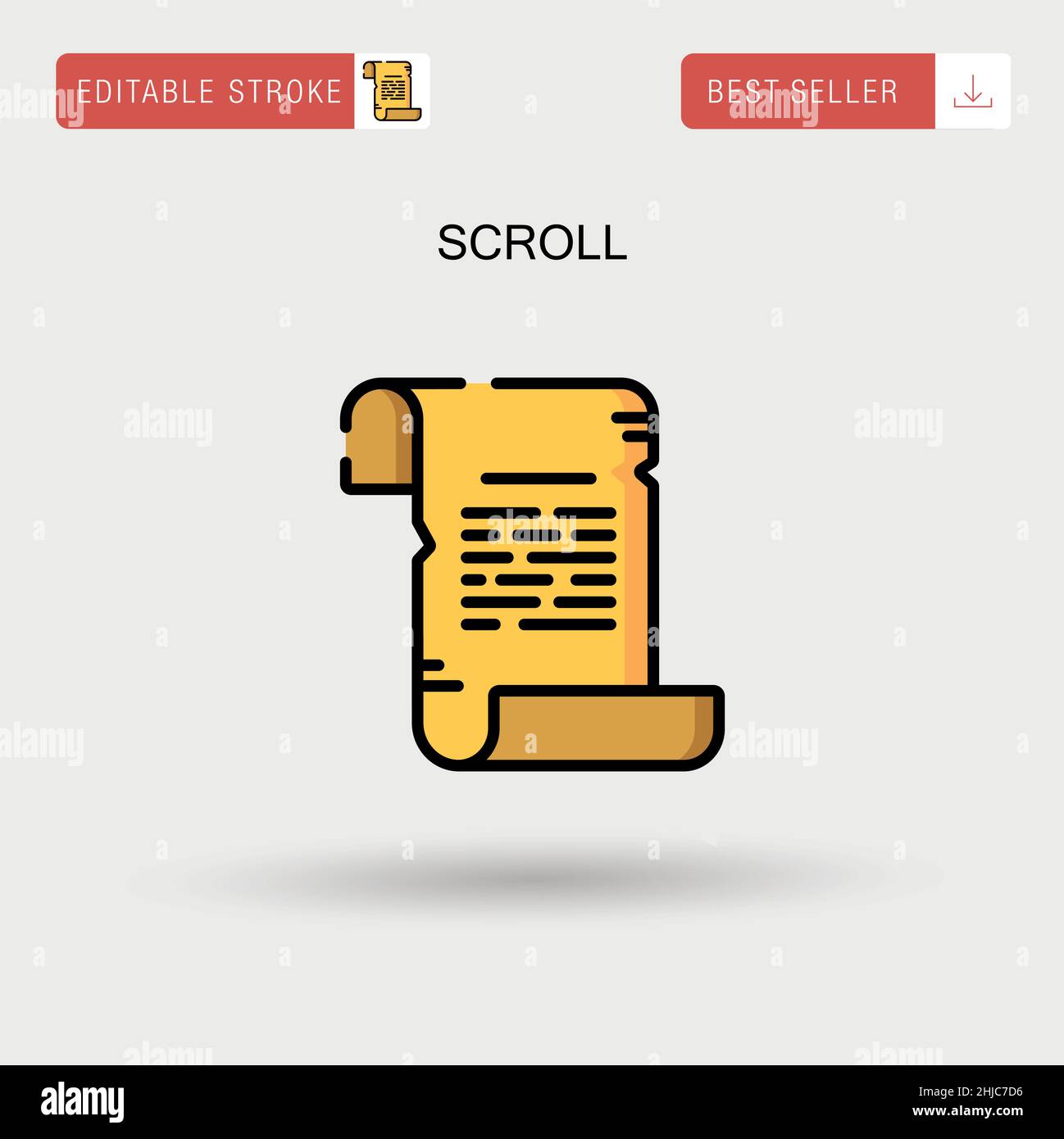 Ancient torah scroll Stock Vector Images - Alamy