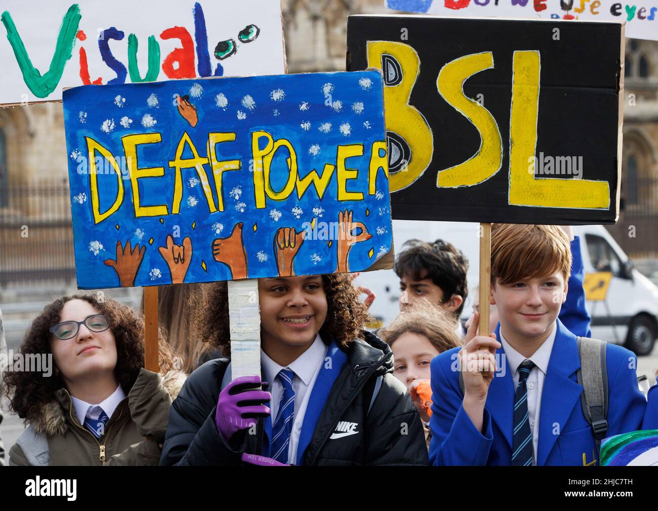 British sign language hi-res stock photography and images - Alamy