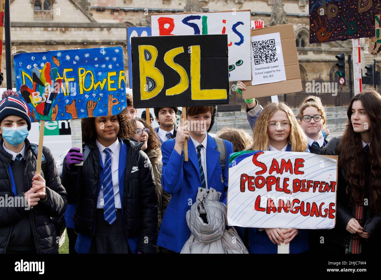 British sign language hi-res stock photography and images - Alamy