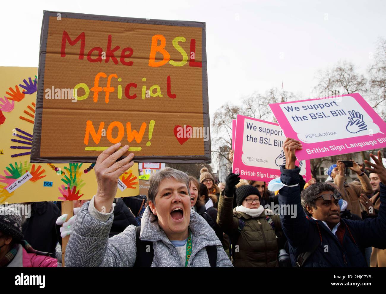 British sign language hi-res stock photography and images - Alamy