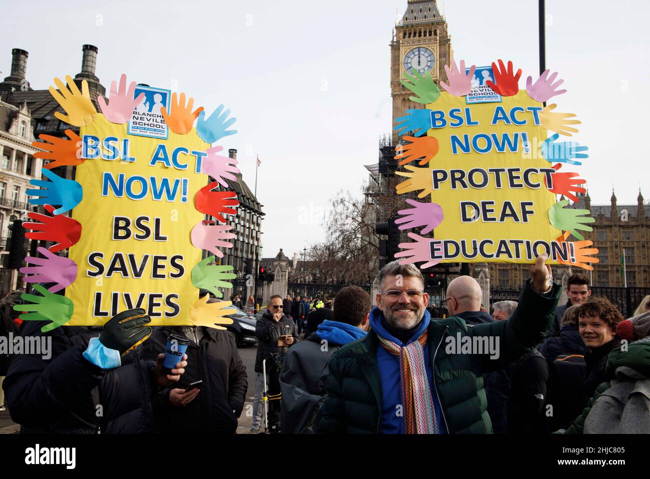 British sign language bill hi-res stock photography and images - Alamy