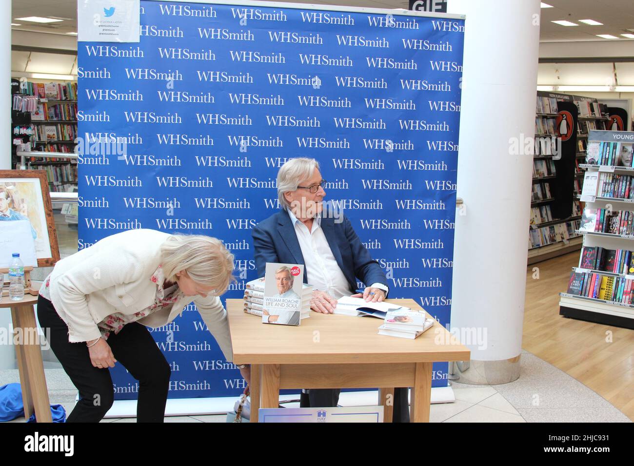 William Roache is a English actor Stock Photo - Alamy