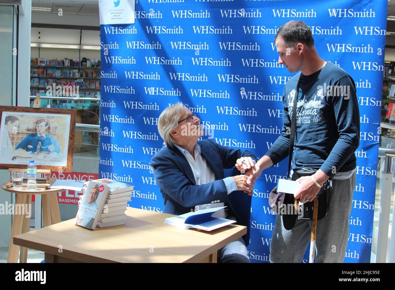 William Roache is a English actor Stock Photo - Alamy