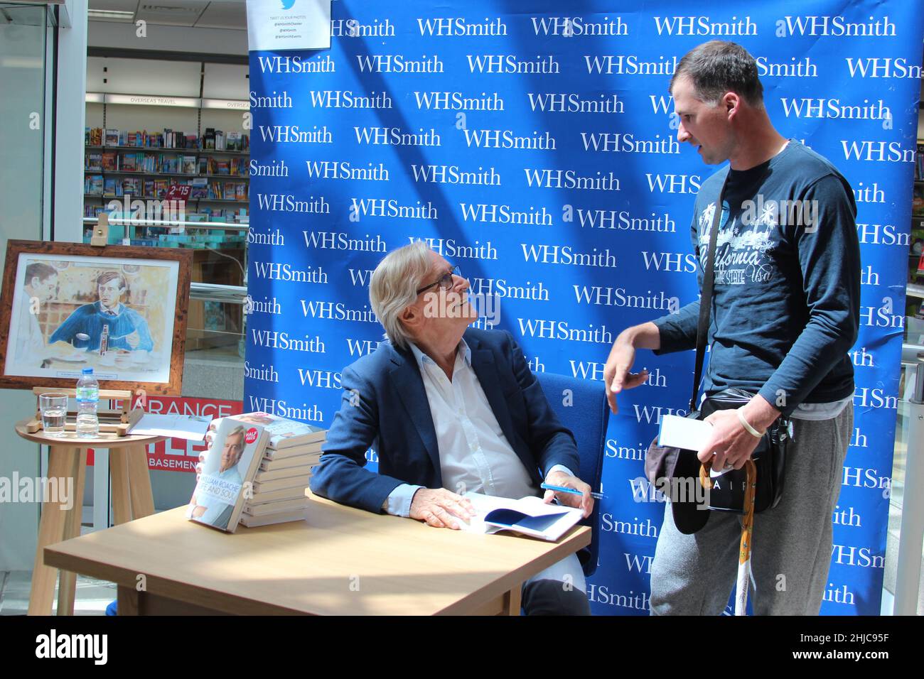 William Roache is a English actor Stock Photo - Alamy