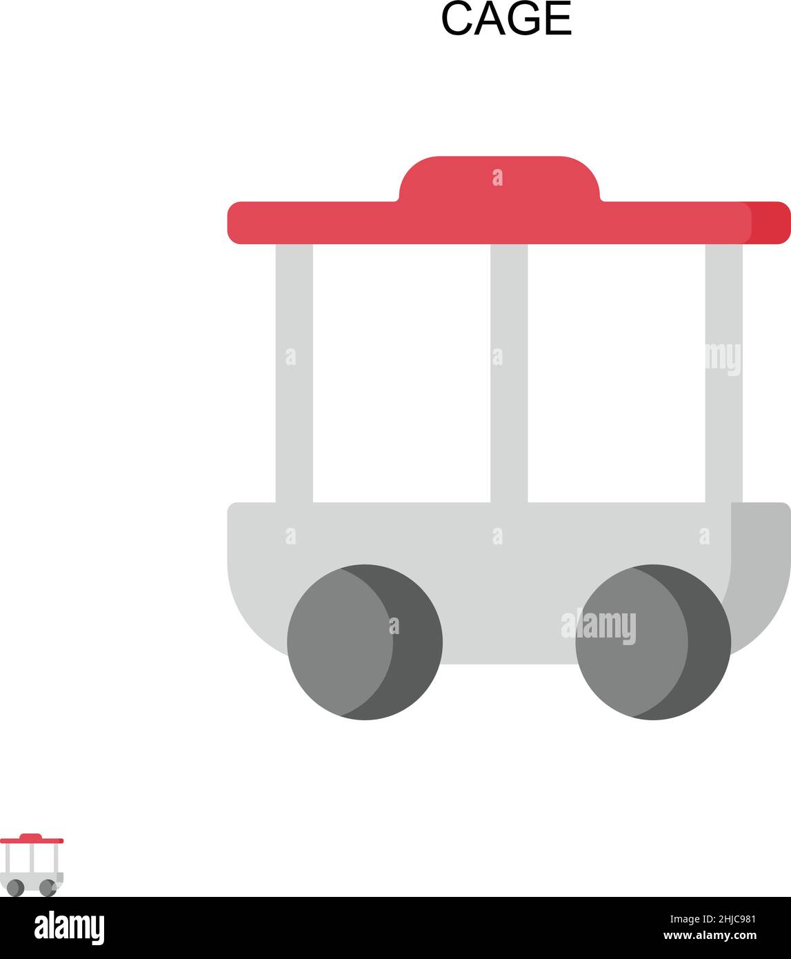 Open prison cell Stock Vector Images - Alamy