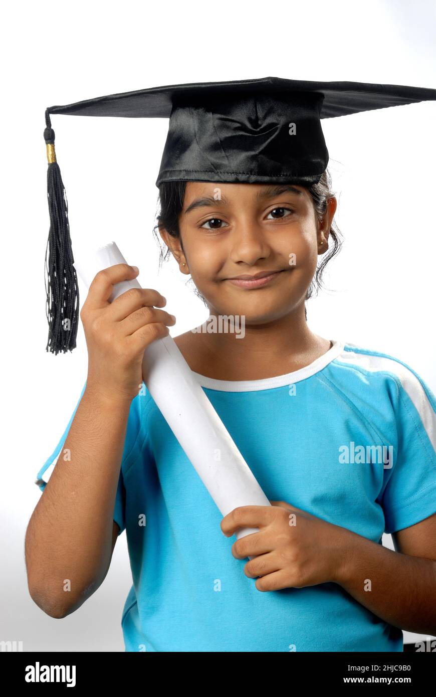 Cute indian college girl standing hi-res stock photography and images ...