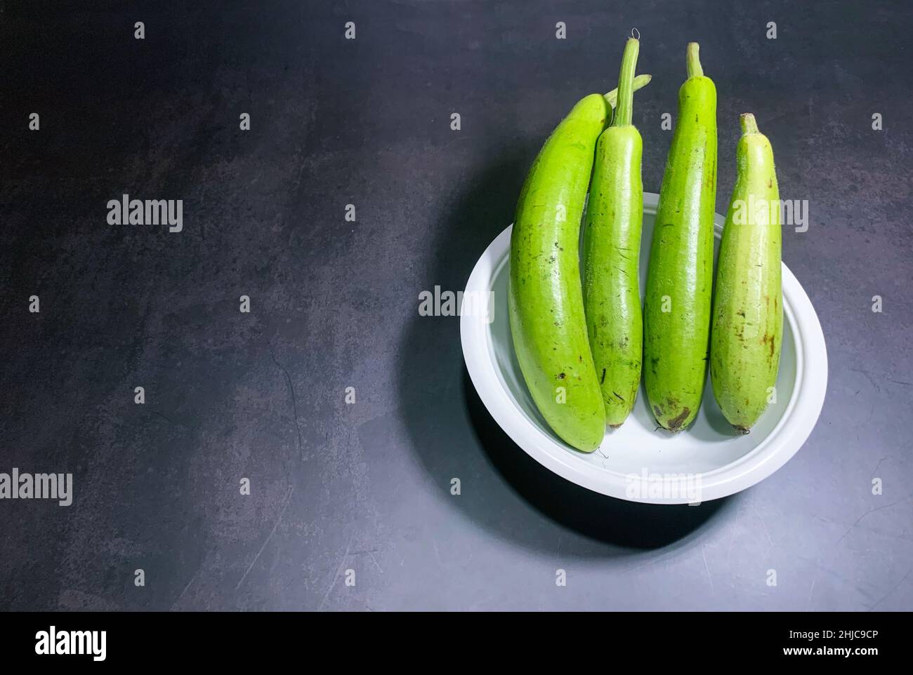 Bottle Gourd Lagenaria Siceraria High Resolution Stock Photography and ...