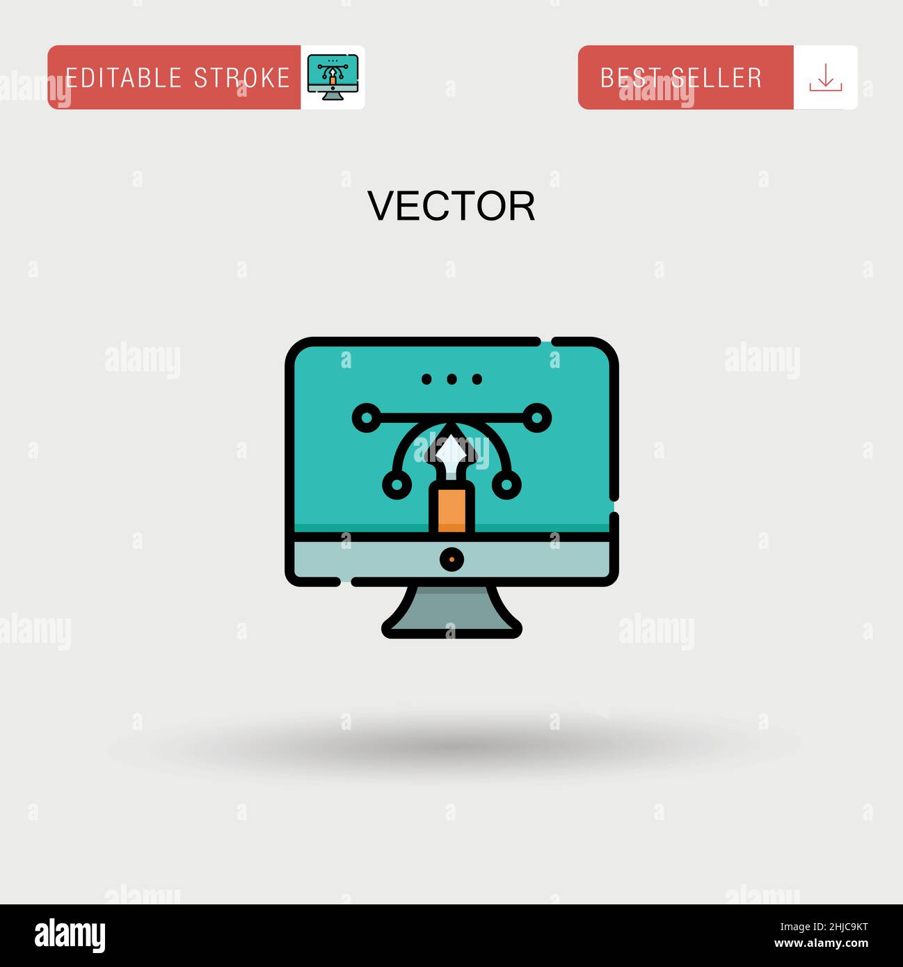 Vector Simple vector icon Stock Vector Image & Art - Alamy