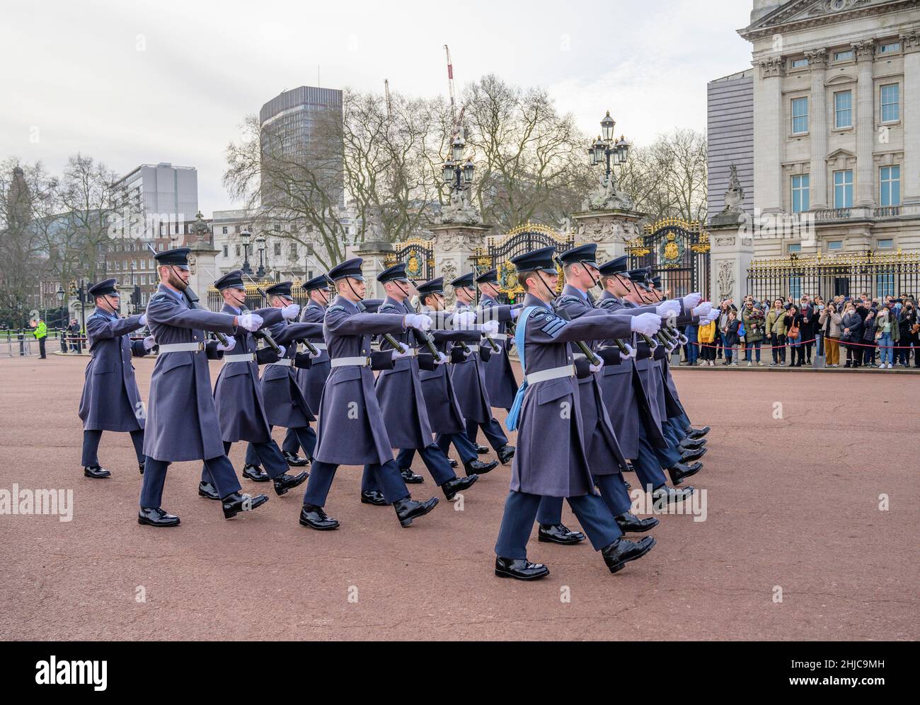 Changing of the Queen’s Guard by the Queen‘s Colour Squadron Royal Air ...