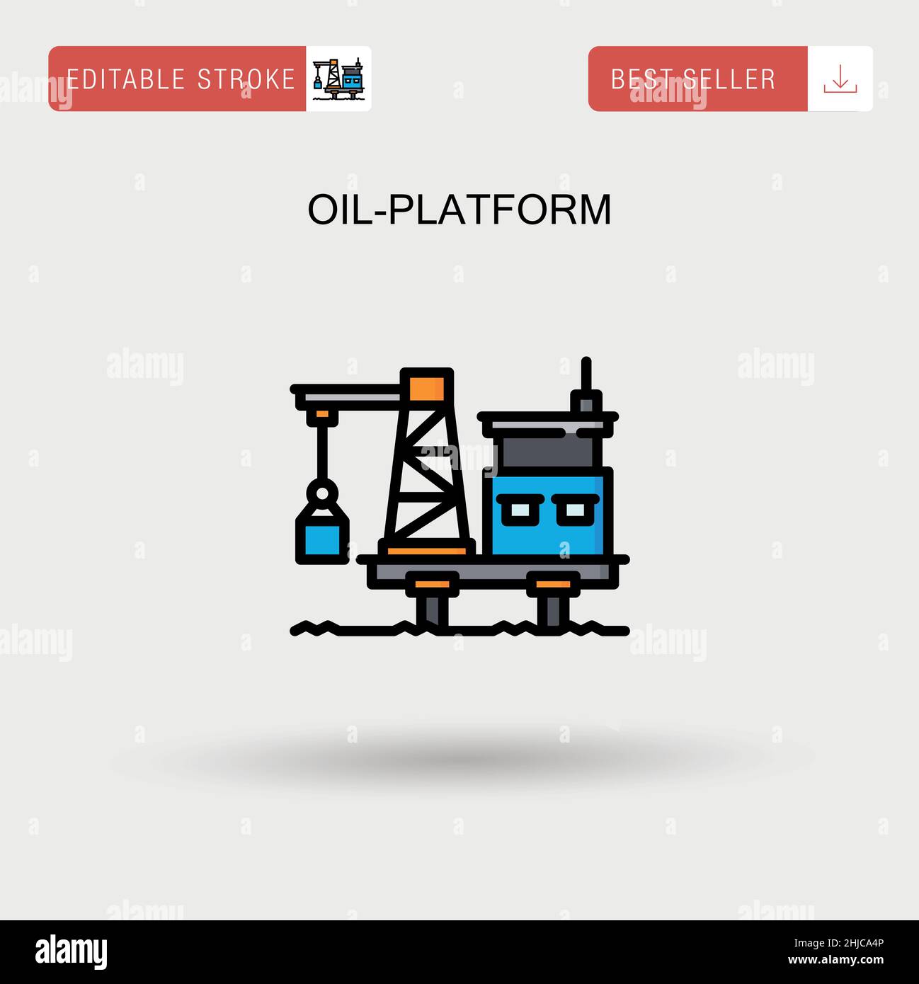 Offshore engineering Stock Vector Images - Alamy