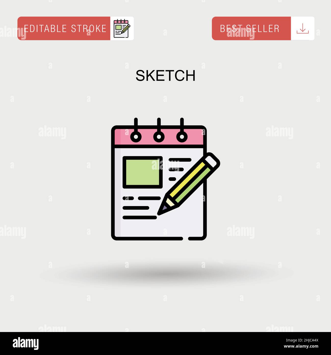 Sketch Simple vector icon Stock Vector Image & Art - Alamy