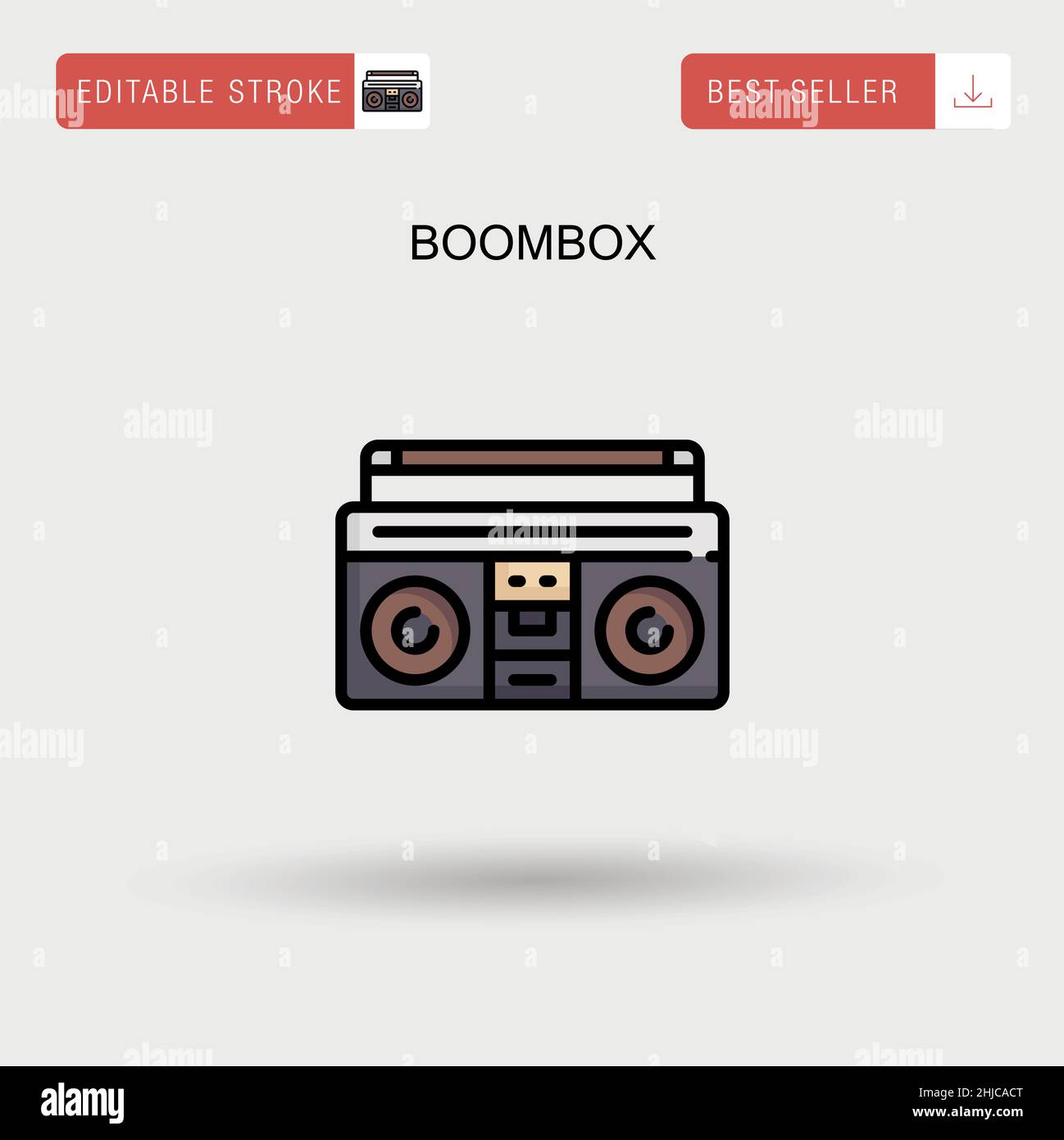Simple Boombox Art