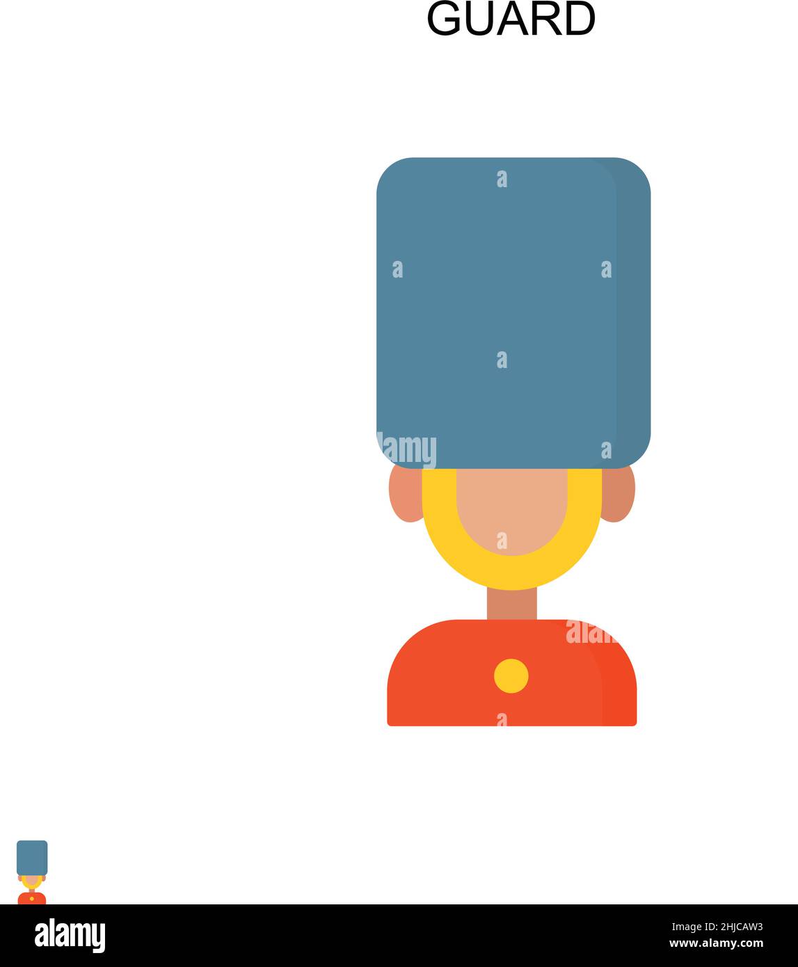 Bodyguard standing security illustration hi-res stock photography and ...