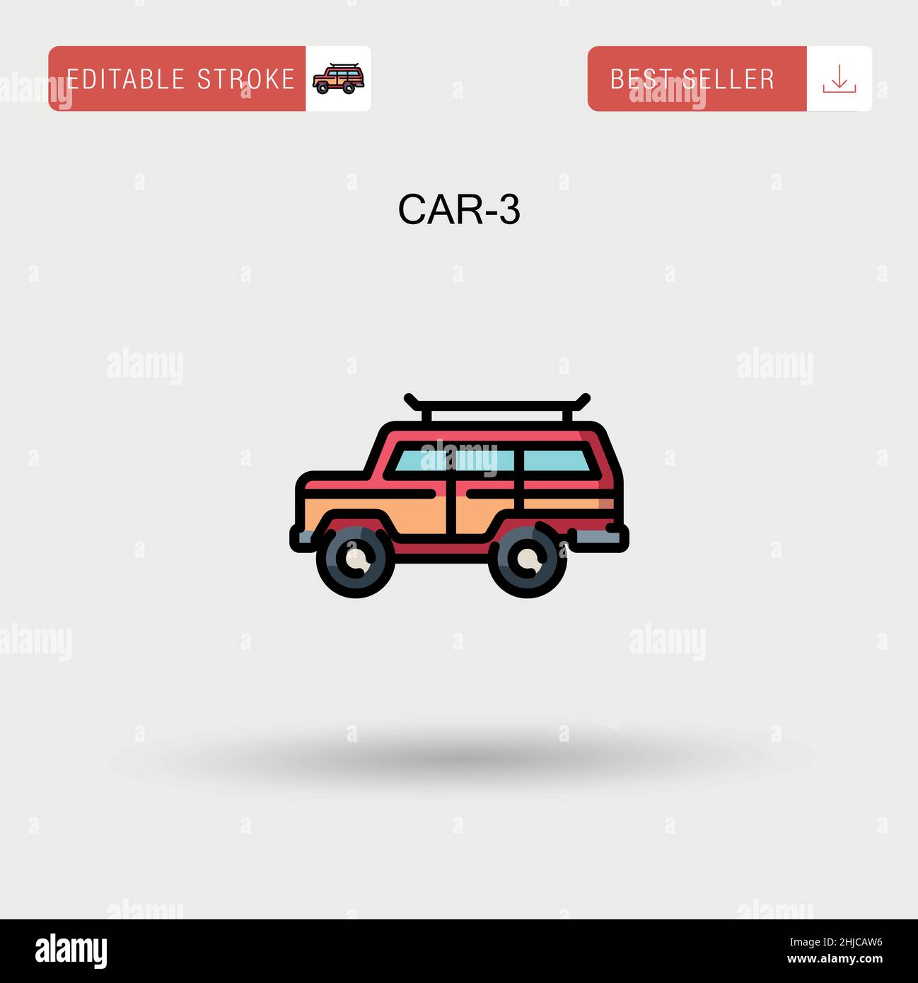 Family luxury car Stock Vector Images - Alamy