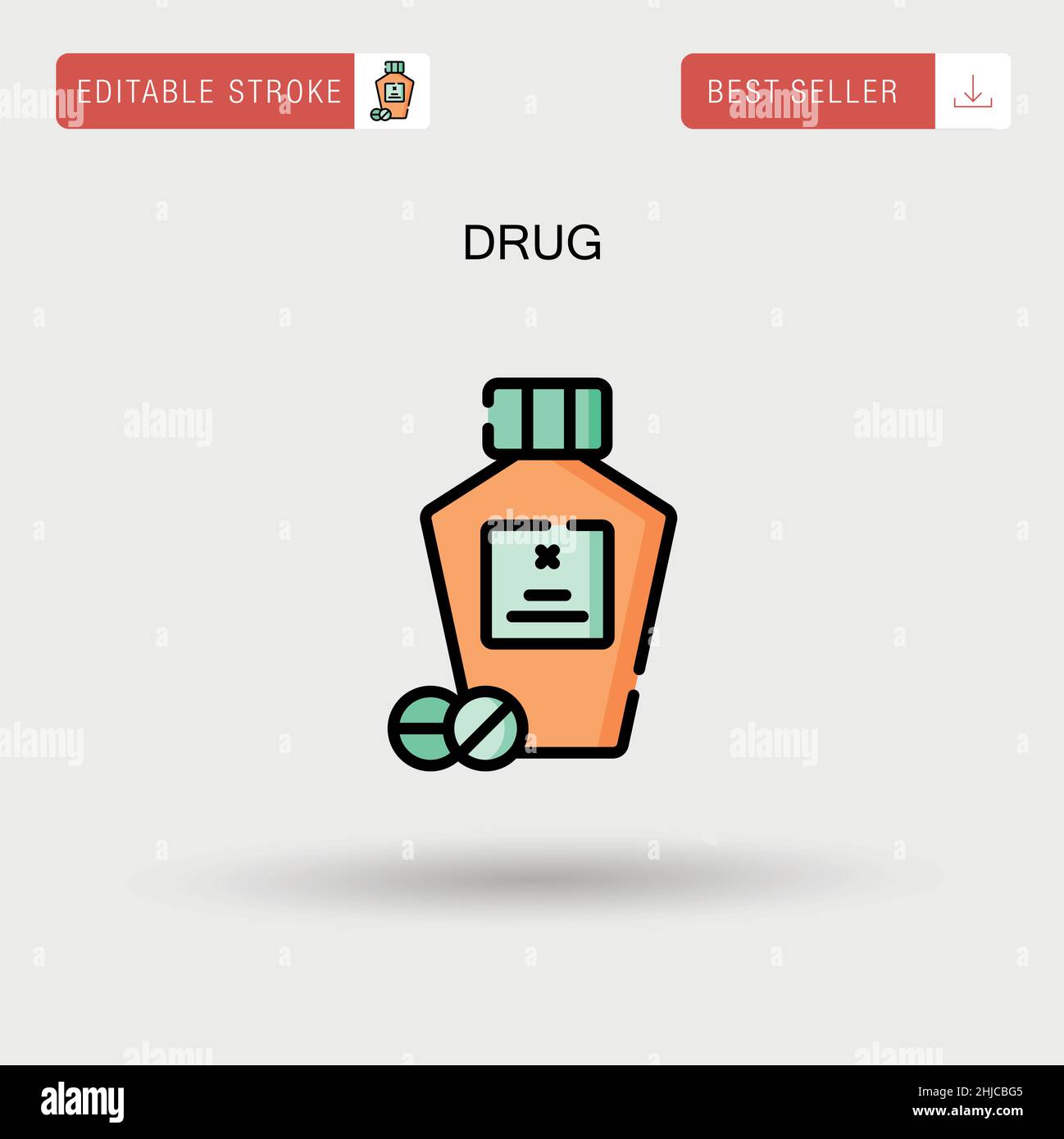 Drug addiction man Stock Vector Images - Alamy