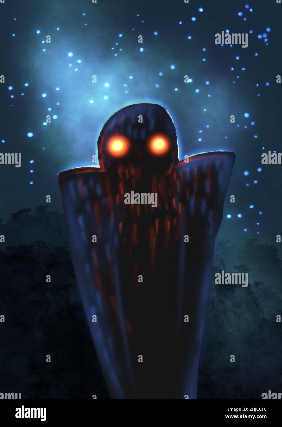 Mothman legend hi-res stock photography and images - Alamy