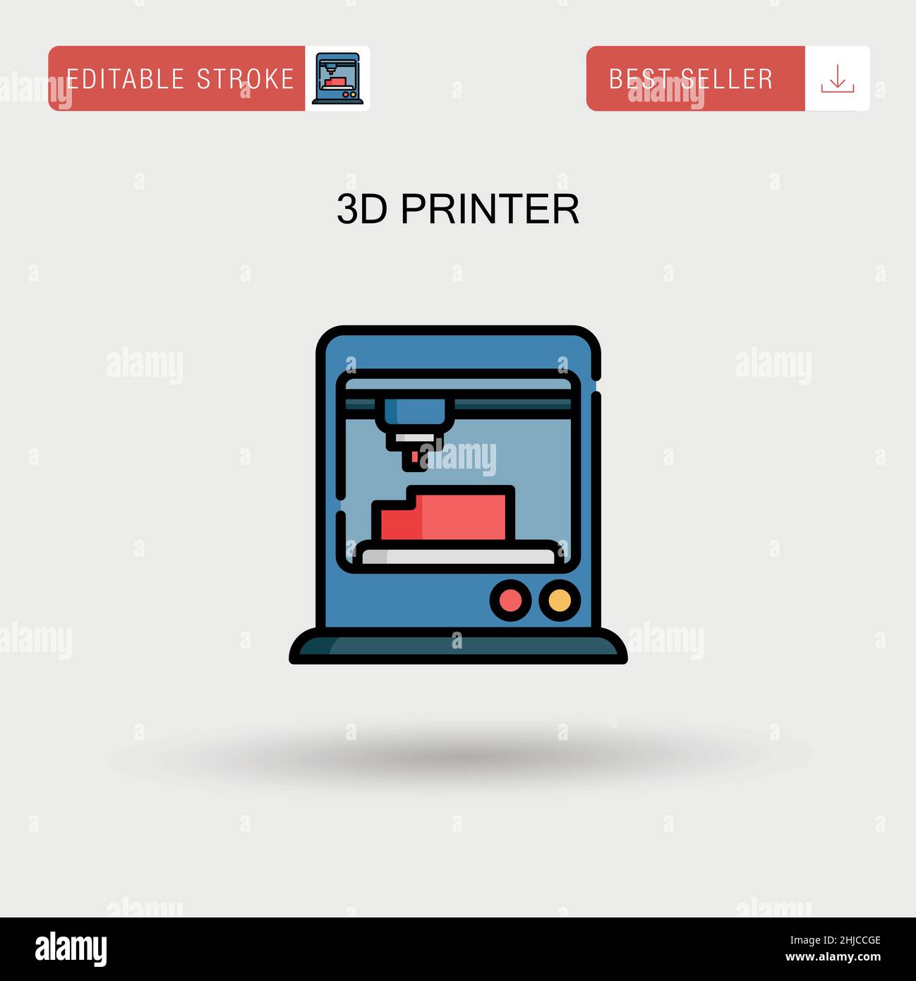 Modeling simple vector icon Stock Vector Images - Alamy