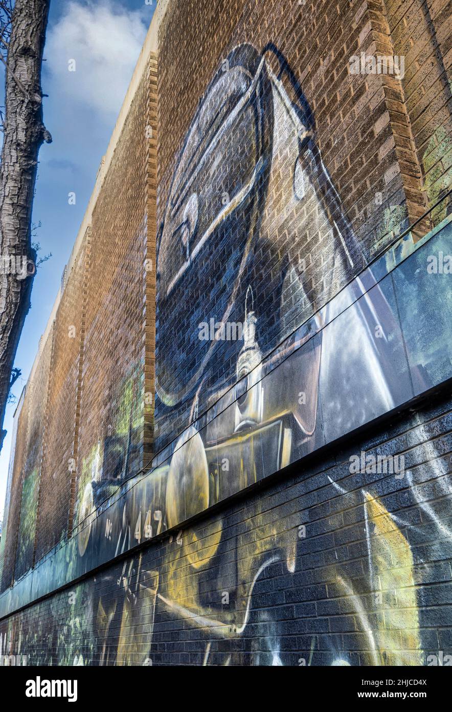 Doncaster January 2022: It maybe the largest singular street art mural ...