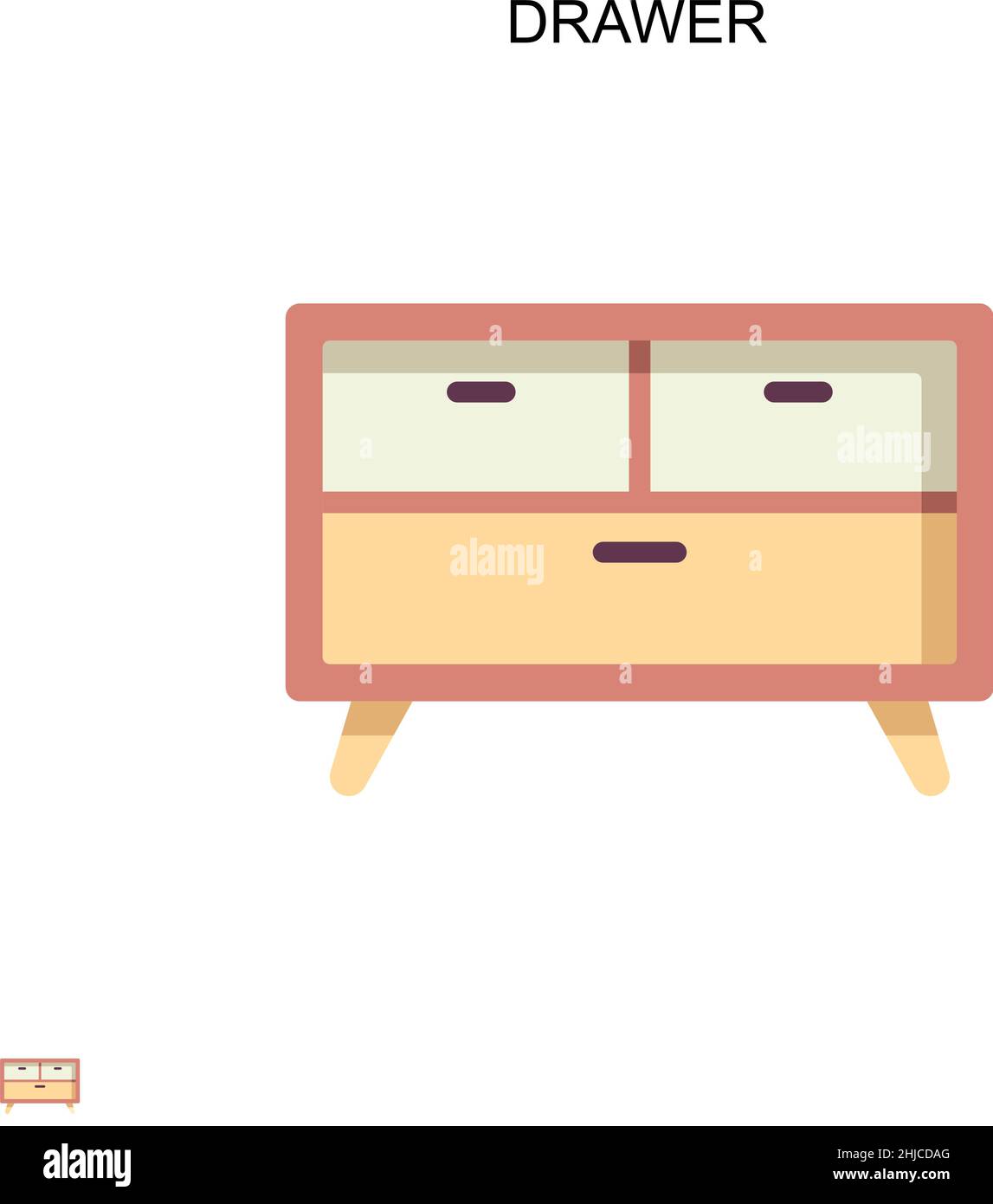 Cutlery drawer Stock Vector Images - Alamy