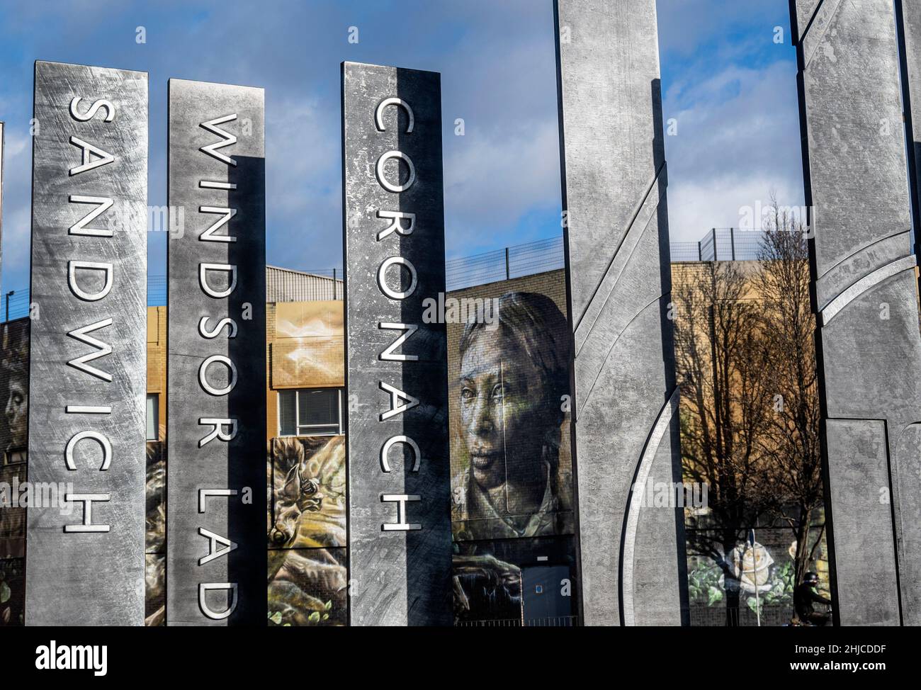 Doncaster January 2022: It maybe the largest singular street art mural ...