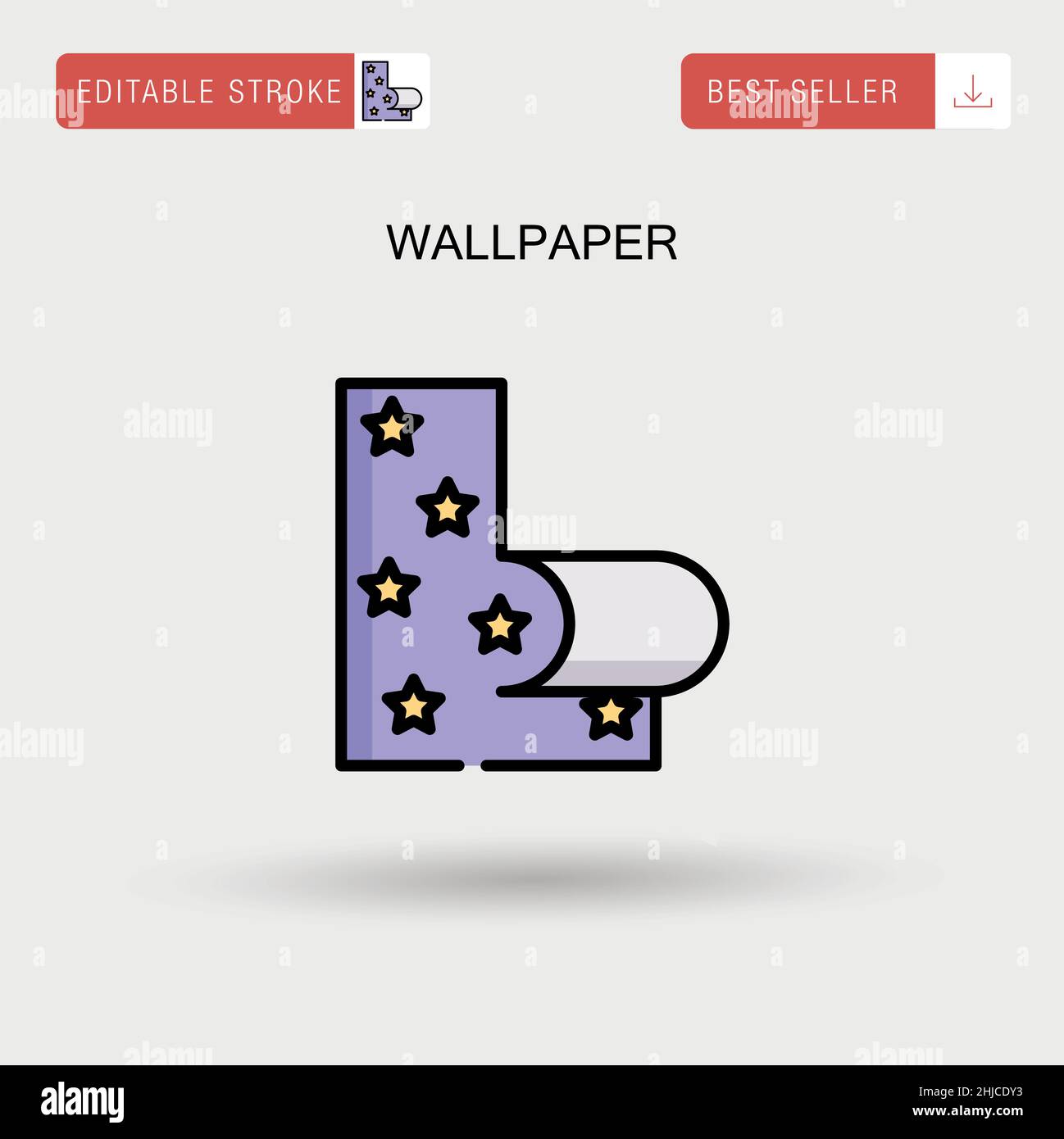 Wallpaper Simple vector icon Stock Vector Image & Art - Alamy
