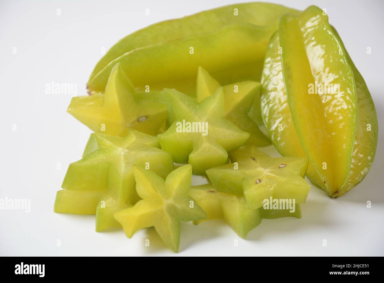 Star fruit fruits tropical exotic sliced healthy food hi-res stock ...