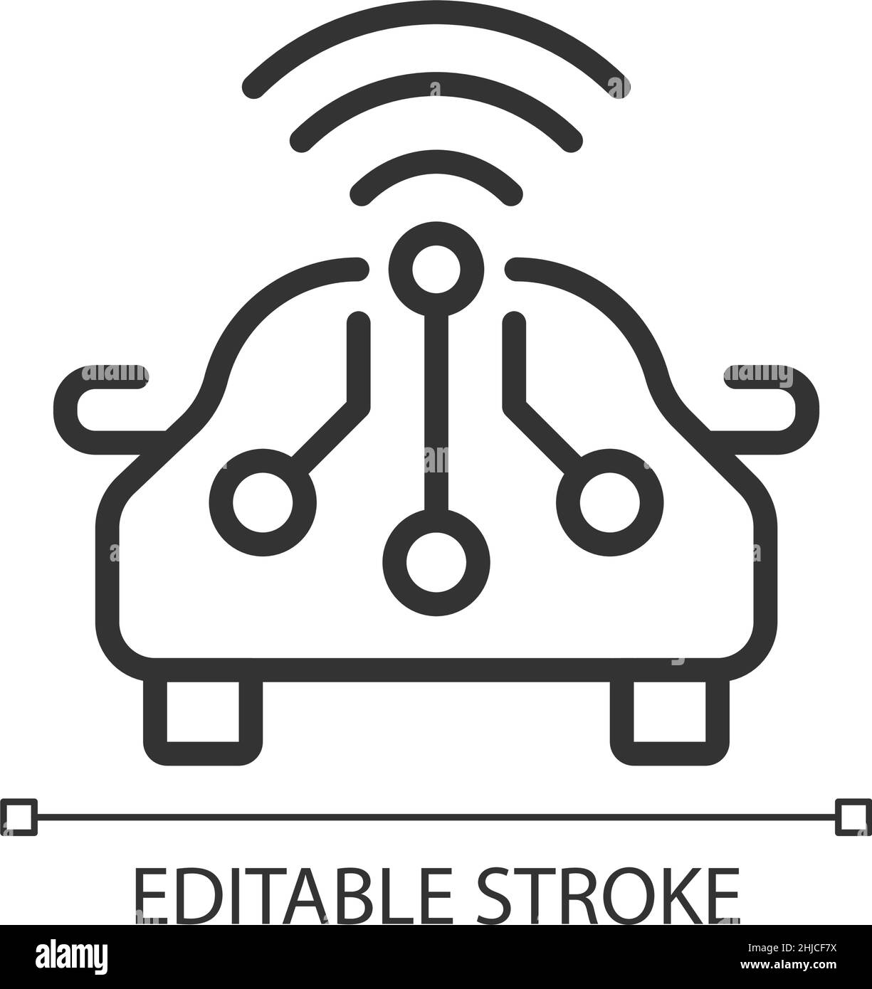 Smart car parking Black and White Stock Photos & Images - Alamy