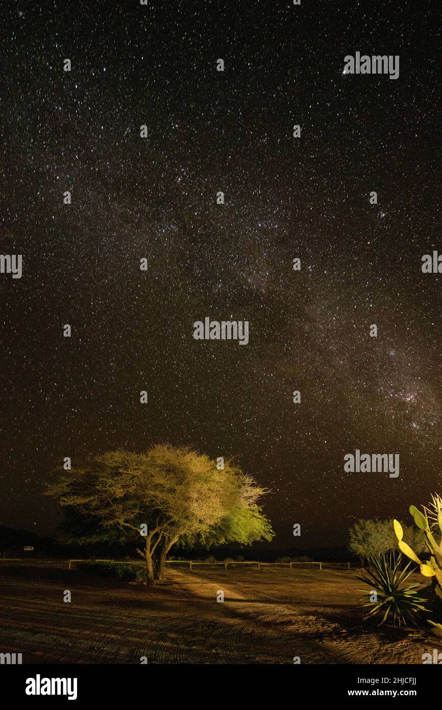 Stars over Solitaire, Namibia Stock Photo - Alamy