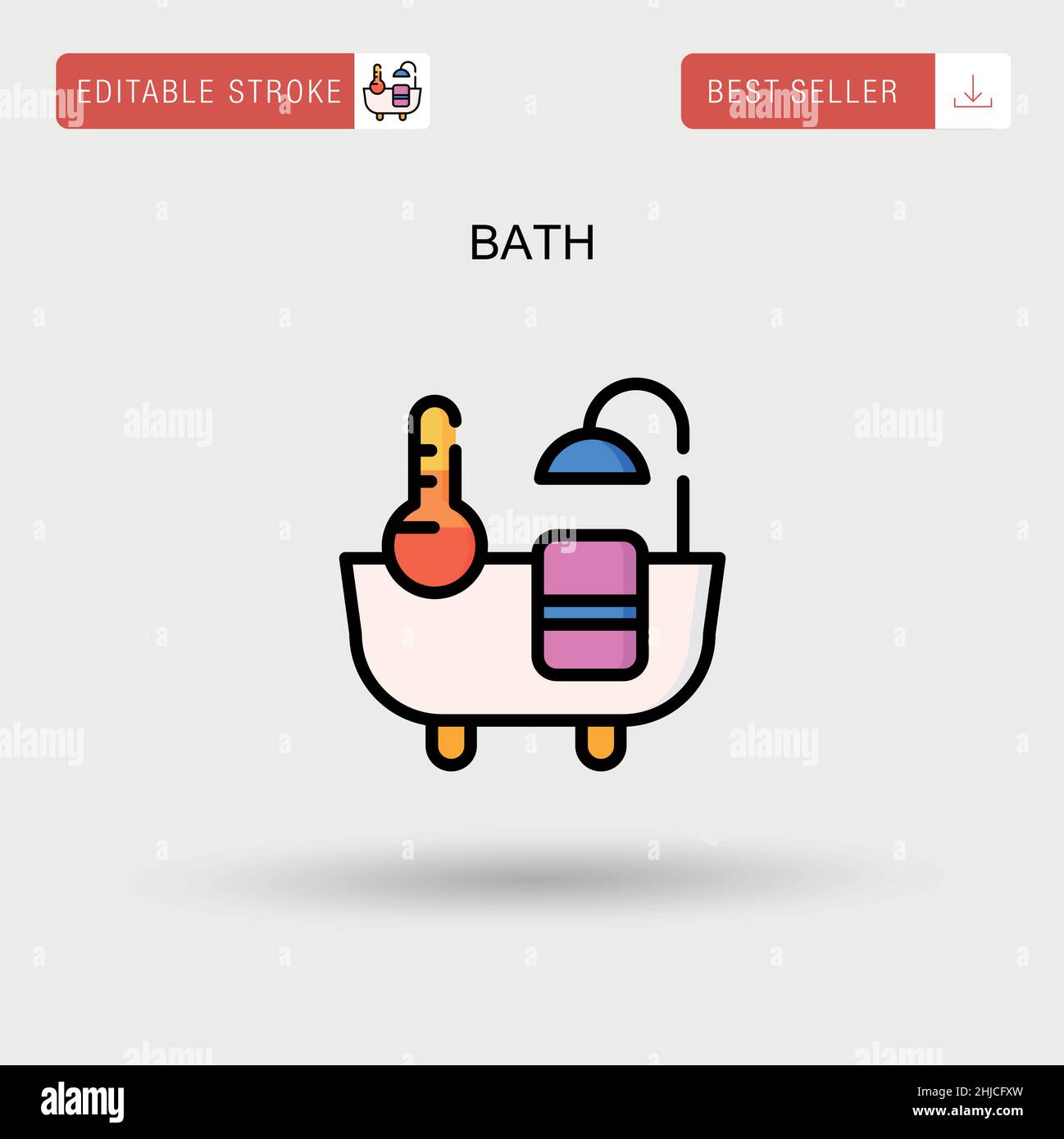 Bubble bath woman Stock Vector Images - Alamy