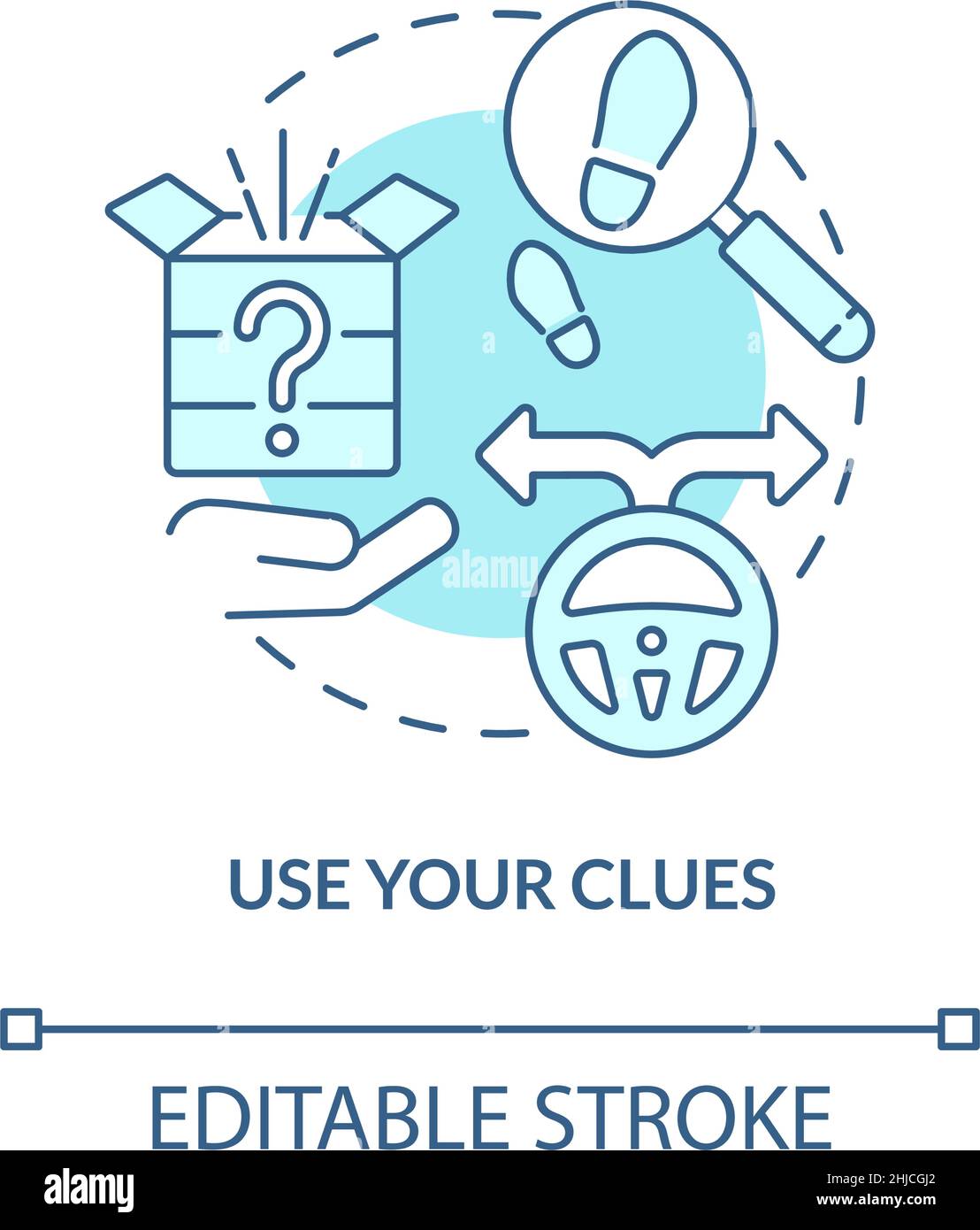 Mystery clues Stock Vector Images - Alamy